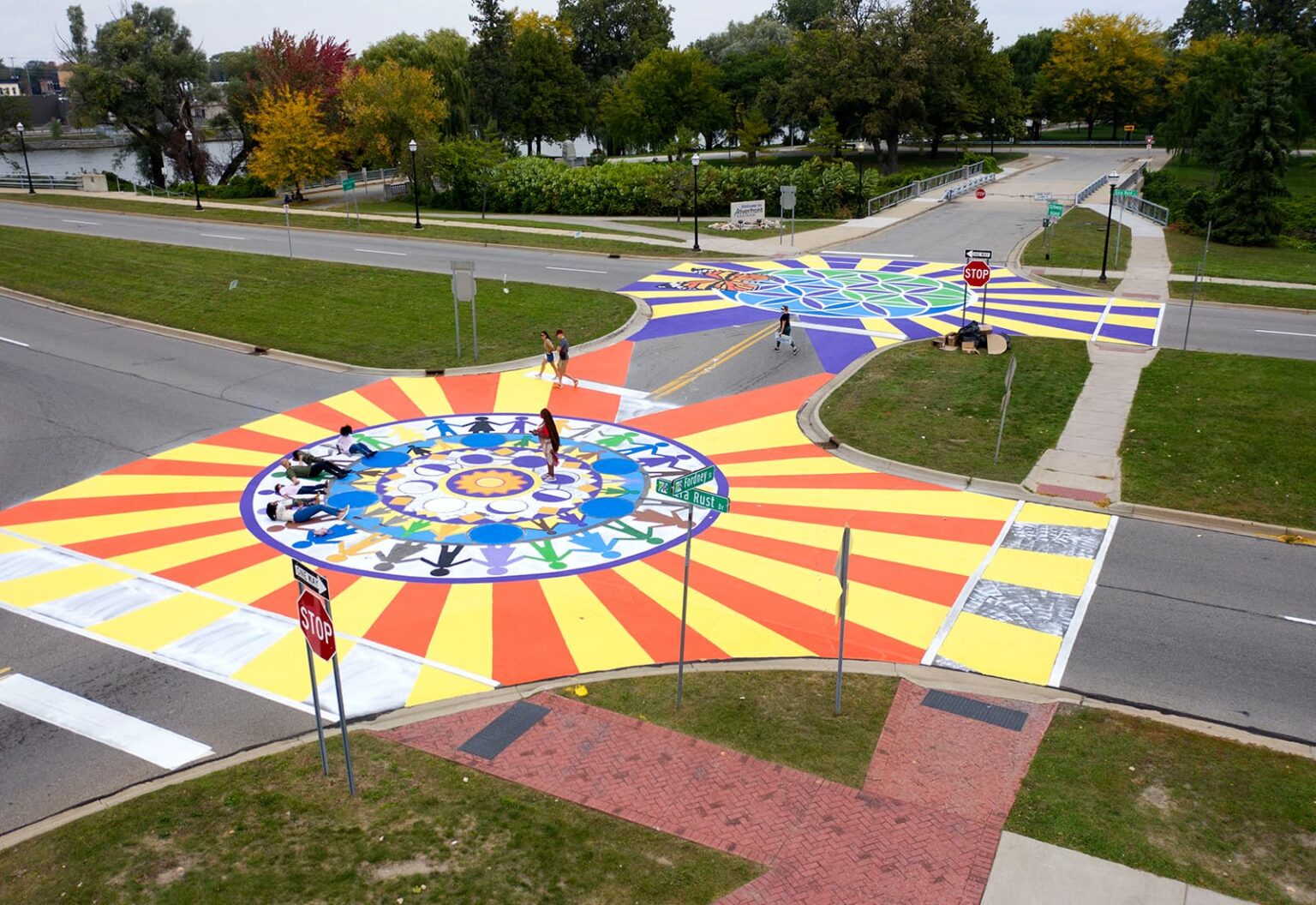 Asphalt Art Can Save Lives - Better Bike Share