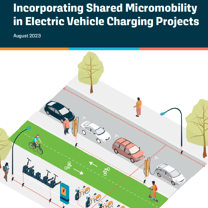 Incorporating Shared Micromobility in EV Charging Projects