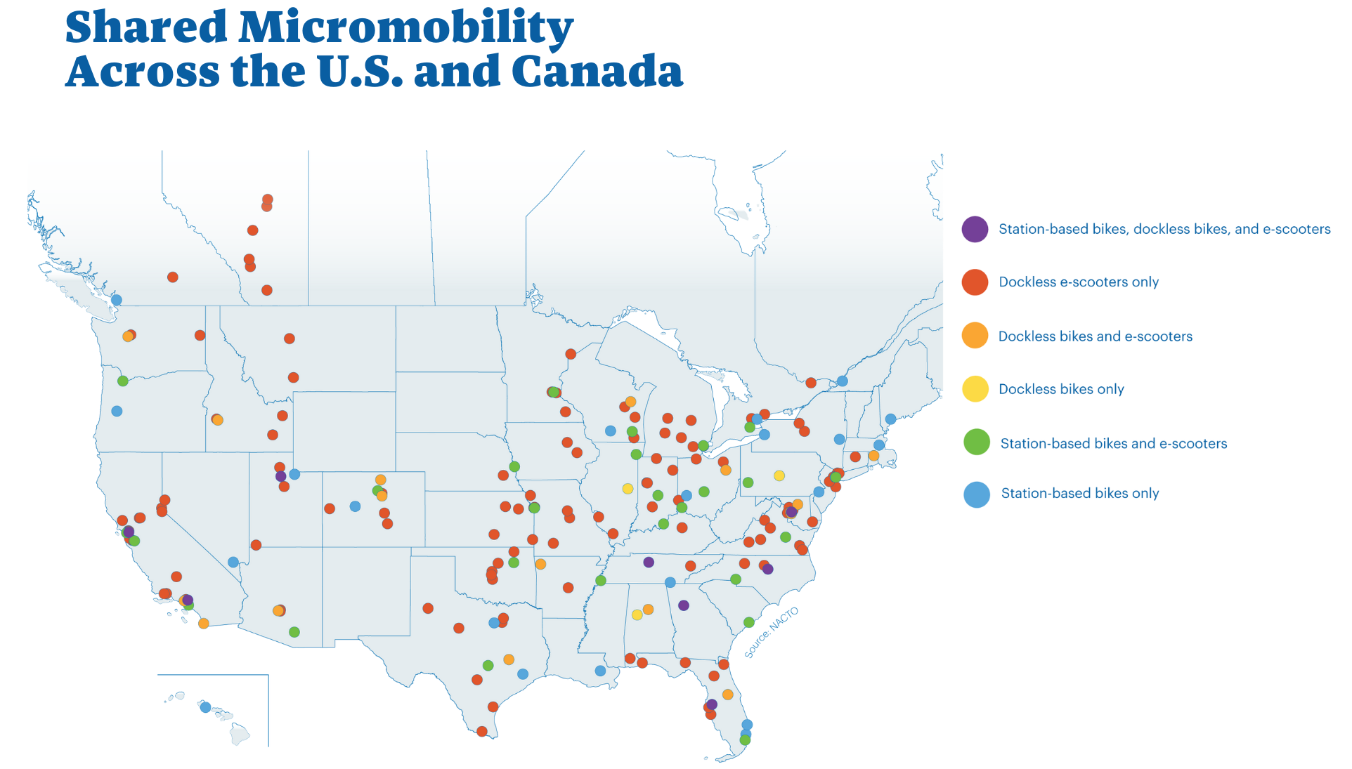 NACTO’s 2022 Shared Micromobility Report is Here