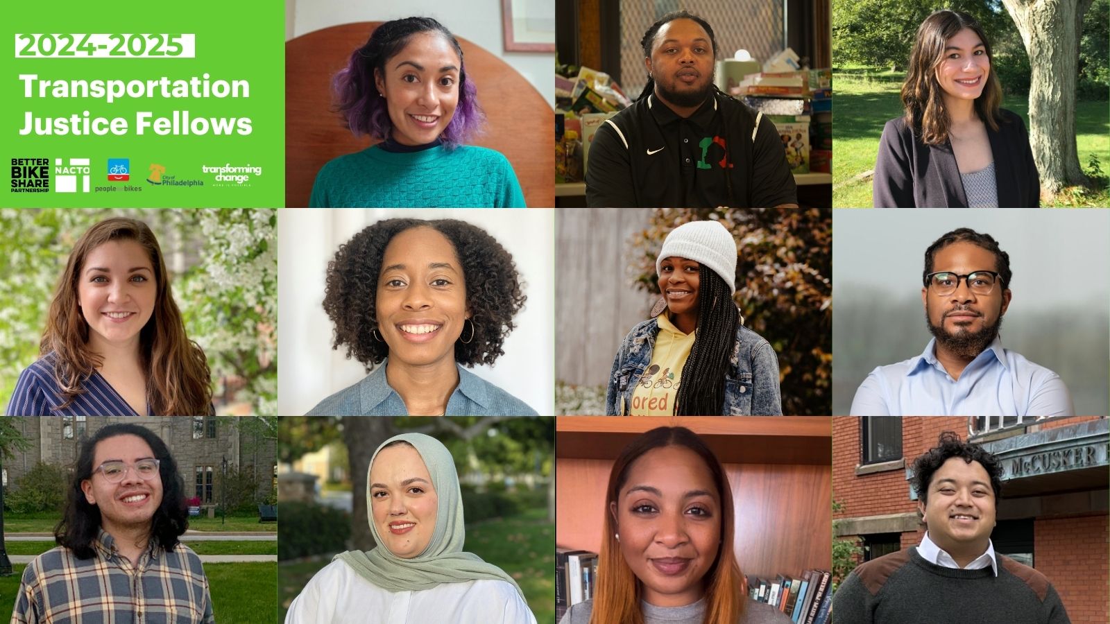Introducing the 2024-2025 Transportation Justice Fellows! - Better Bike ...